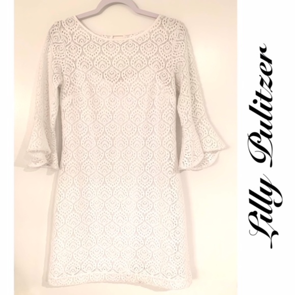 Lilly Pulitzer | Dresses | Lilly Pulitzer Allyson Resort White Dress ...